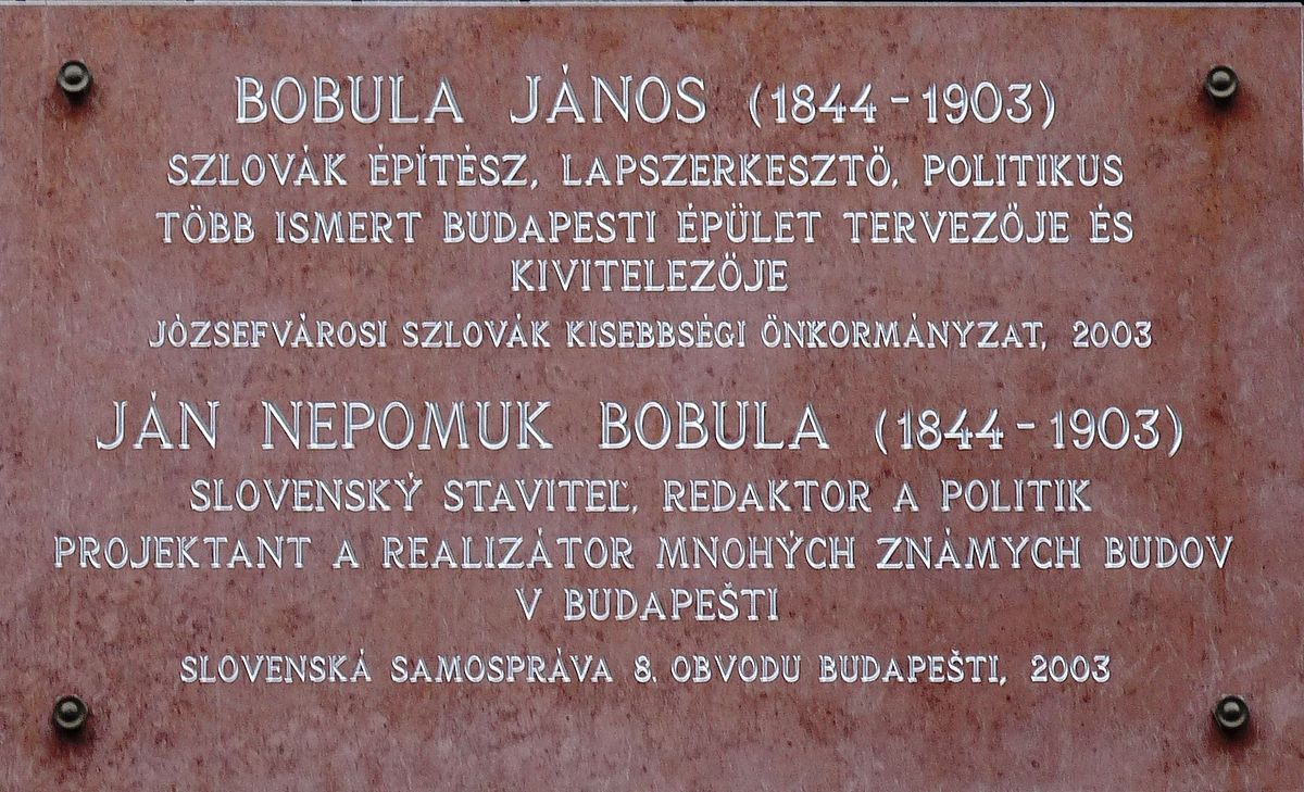 Ján Nepomuk Bobula :: LHistoria